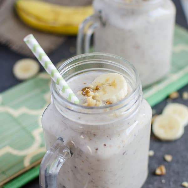5 Min Quick And Easy Healthy Banana Bread Smoothie