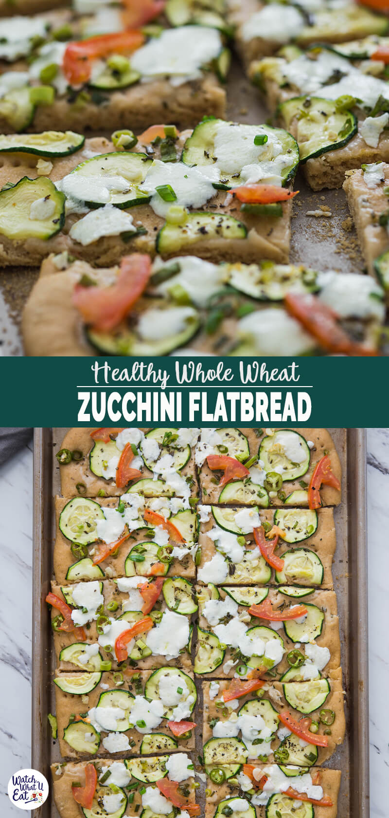 Healthy Whole Wheat Flatbread - Watch What U Eat