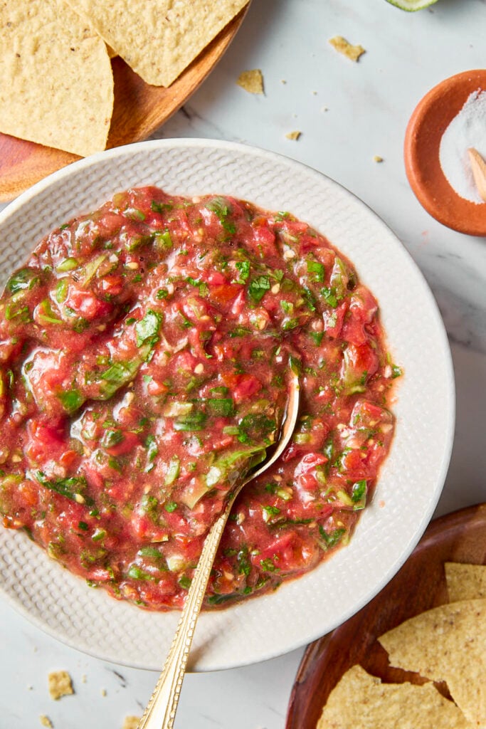 Garden Fresh Cherry Tomato Salsa - Watch What U Eat