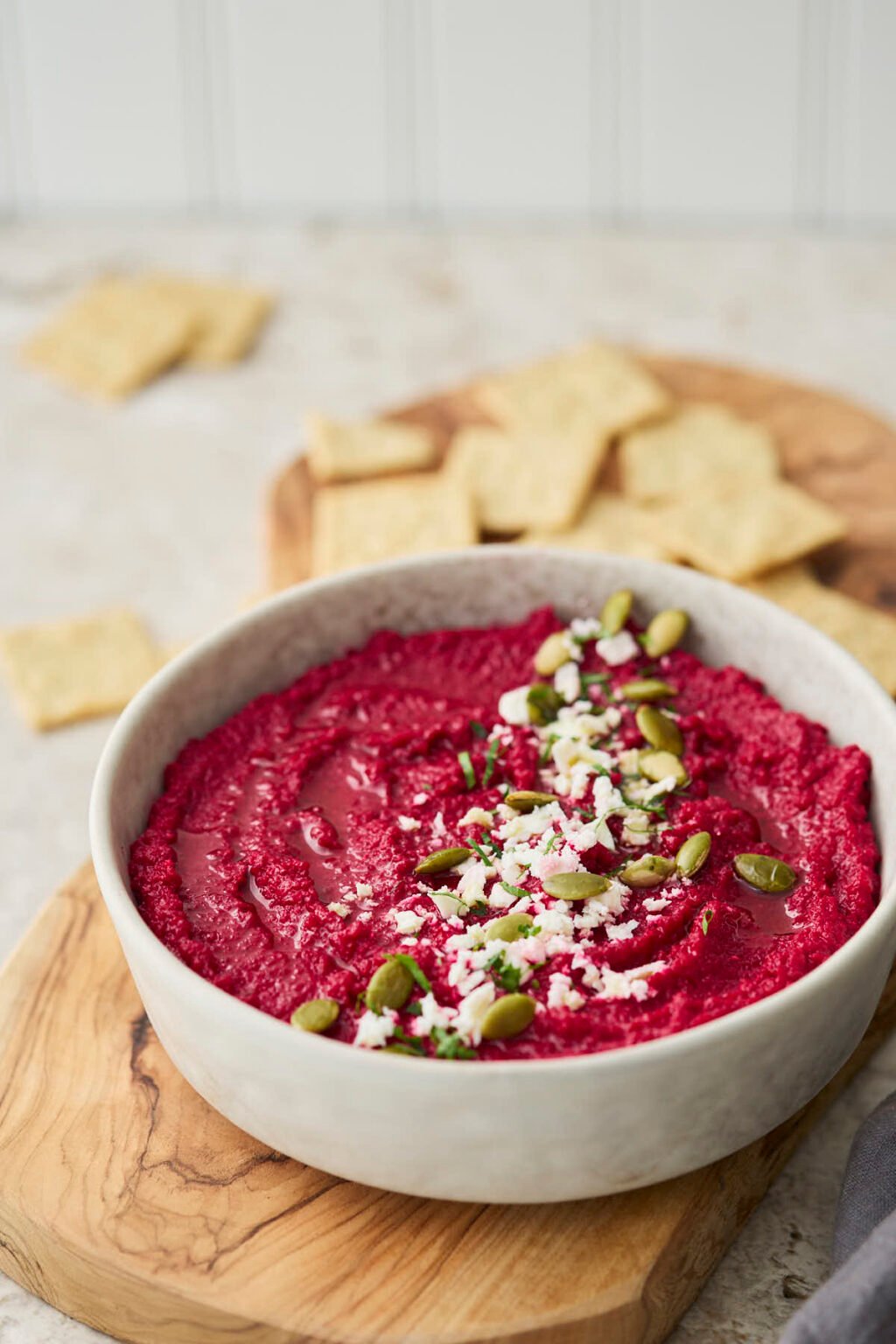 Bold & Beautiful Feta Beetroot Dip Recipe - Watch What U Eat