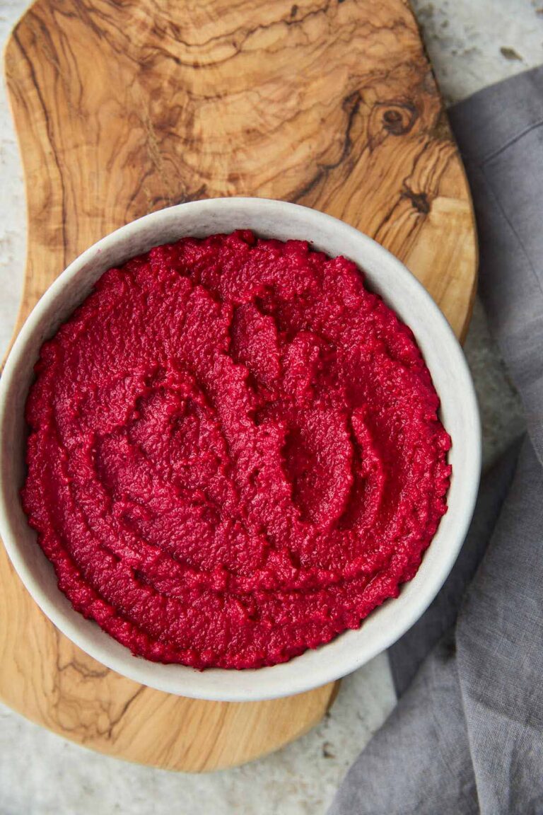 Bold & Beautiful Feta Beetroot Dip Recipe - Watch What U Eat